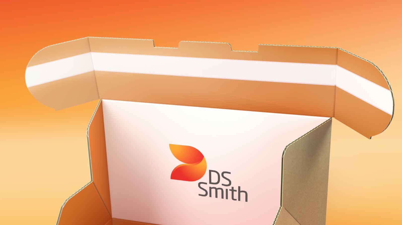 DS Smith verzenddoos met Tape Back maakt plastic scheurstrip overbodig